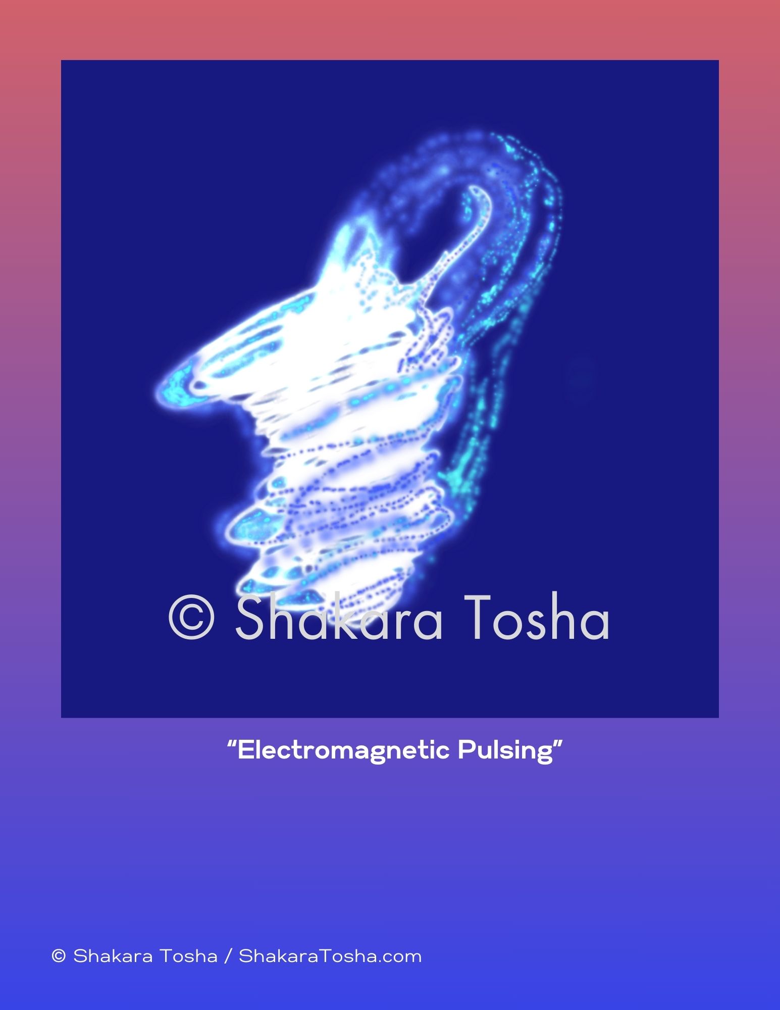 “Electromagnetic Pulsing” Art Print — Shakara Tosha