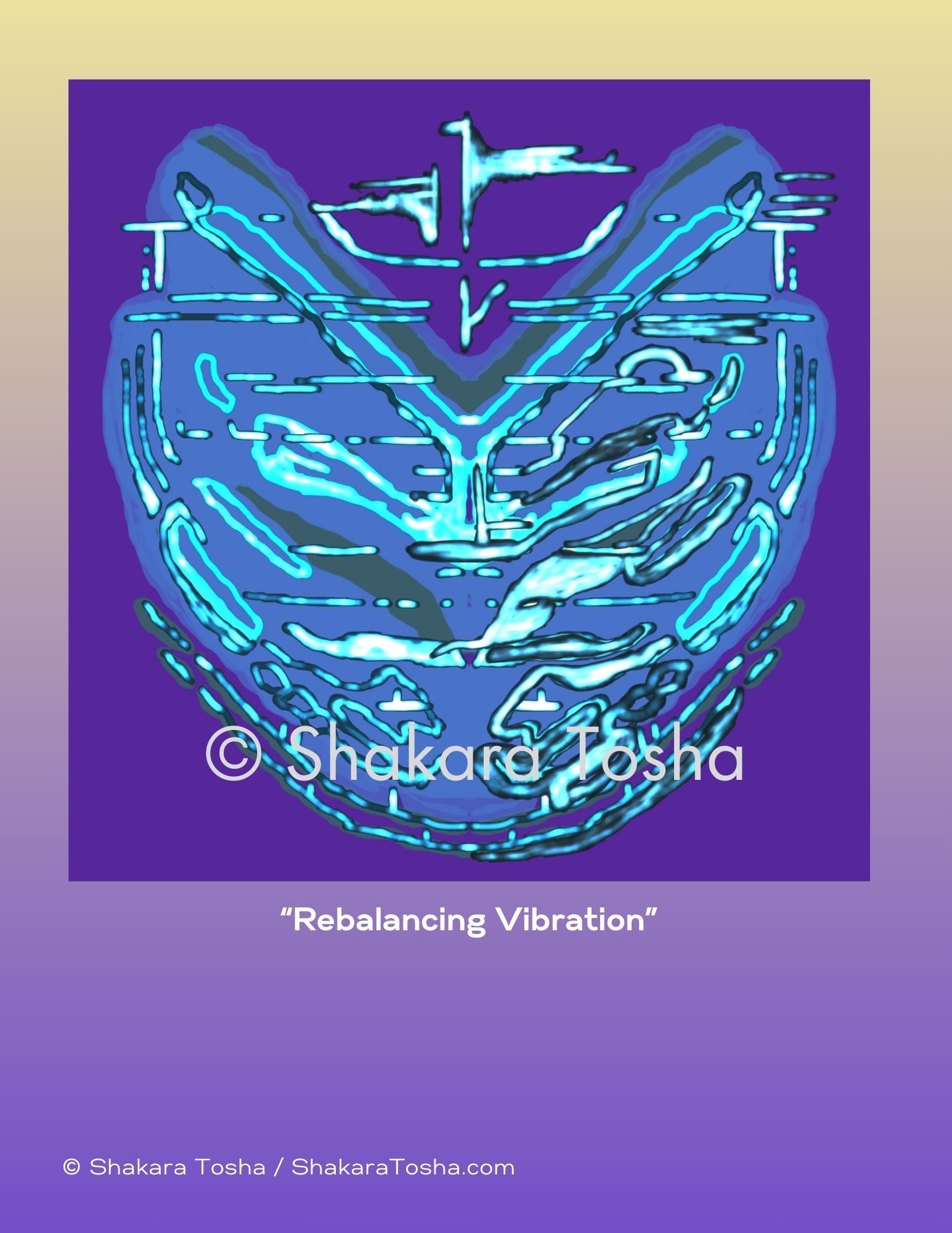 “Rebalancing Vibration” Art Print — Shakara Tosha